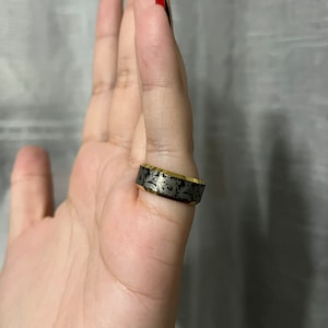 Engraved Black Tungsten Dragon Wedding Band Ring, Traditional Dragon ...