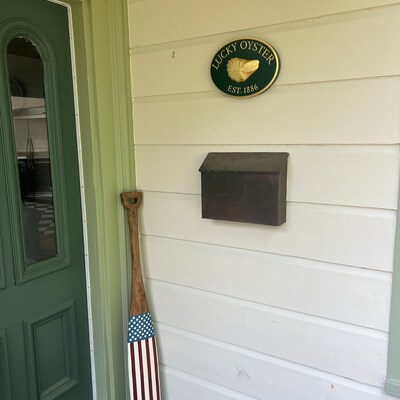 Custom Carved Outdoor Sign , 23K Gold Leaf Sign , Hanging Sign ...