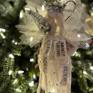 Enchanted Forest Fairy Queen Christmas Treetopper MADE TO ORDER - Etsy