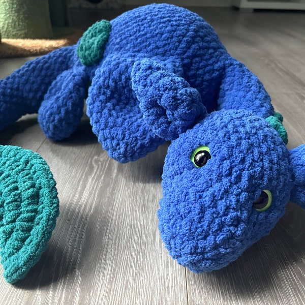 Luna the Loch Ness Monster / PDF Pattern / Crochet, Amigurumi, Beginner ...
