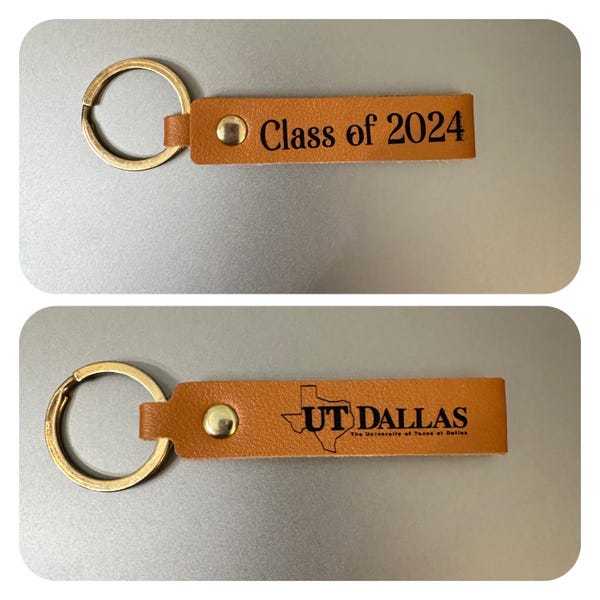 University Logo Keychain Seconds Sale College Keychain School Logo ...