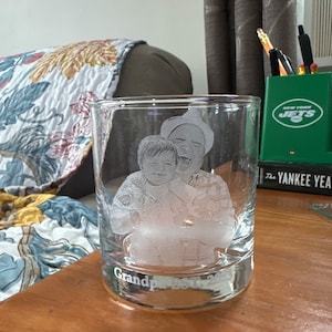 Father's Day Gift From Daughter Glass Fathers Day Gift, Dad Gift, Papa ...