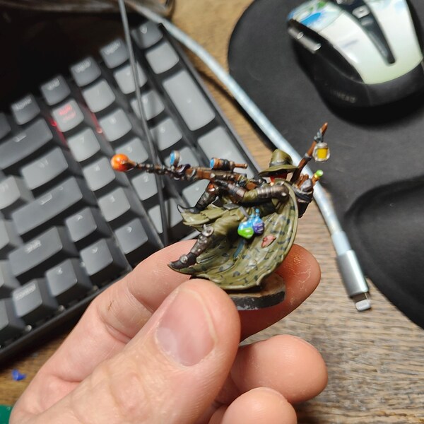 Mothman 3d Printed Miniatures Sculpted by Printed Obsession - Etsy