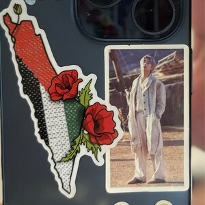 Palestine Map Poppy Patch - Etsy