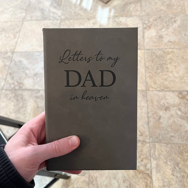 Loss of Father Grief Journal, Letters to Dad in Heaven, Loss of Father ...