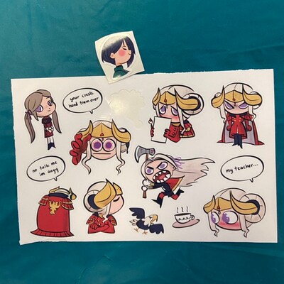 FE3H Meme Sticker Sheets / Magnets Dimitri, Claude, Edelgard - Etsy