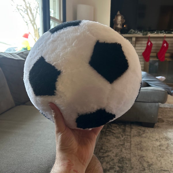 OVERSIZED Plush Soccer Balls, Super Soft Soccer Ball Pillow, Soccer ...