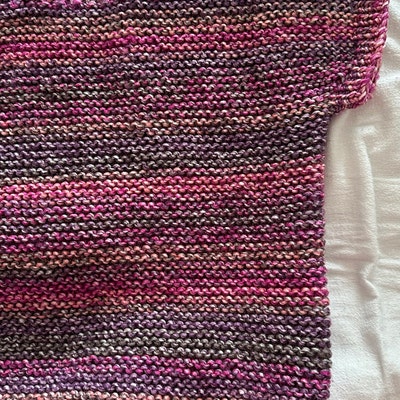 Womans Ladies Easy Quick Knit Beginner Sweatersuper Bulky Wool Using ...