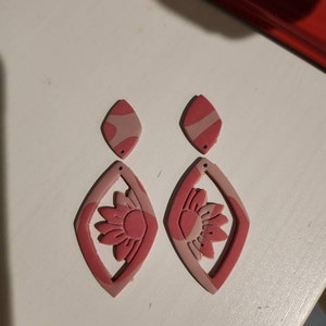 Orchid Flower 3 Part Clay Cutter / Polymer Clay Tools / Jewellery Tools ...