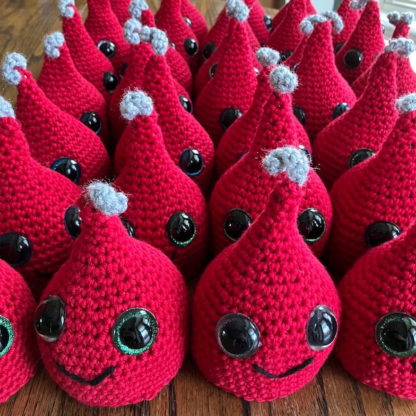 Crochet Candy Kiss Pattern - PDF DIGITAL DOWNLOAD - - Etsy