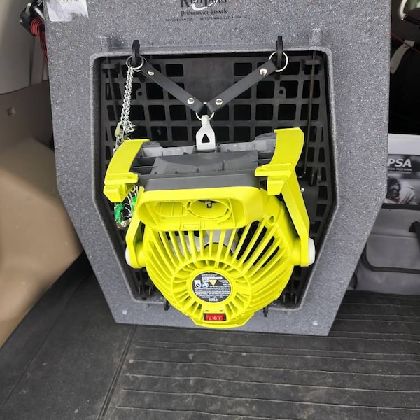 Dog Kennel Fan Hanging Utility Straps -great for Dog Shows/ Agility ...