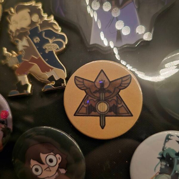 The Owl House Coven Guild Button Pins - Badge Set - 3 Sizes Available ...