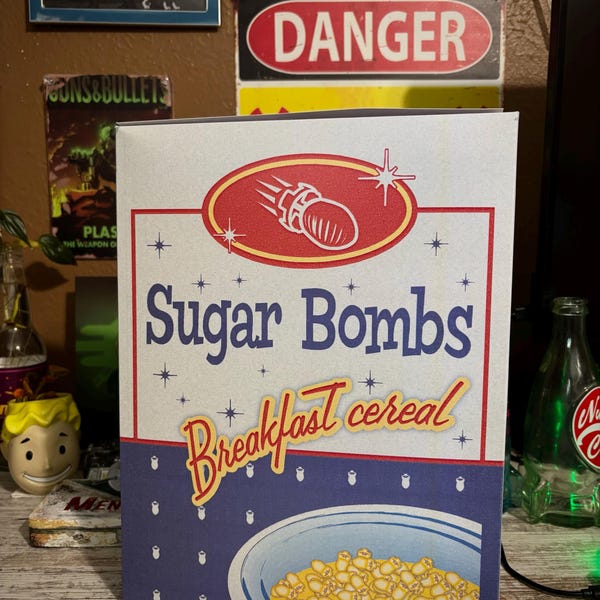 Un-official Handmade Fallout 4 - Cardboard Box Props - Etsy