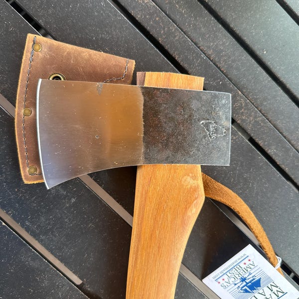 ALLAGASH CRUISER | Handmade Axe | American Made Axe | Hand Forged Axe ...