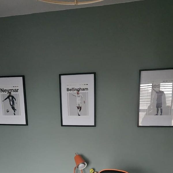 Minimalist Motivation Focus Print Set, Motivational Hard Work Office ...