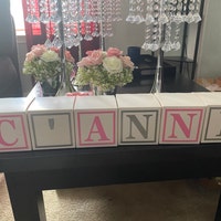 Baby Shower Blocks / Baby Shower Decor / Personalized Baby Blocks With ...
