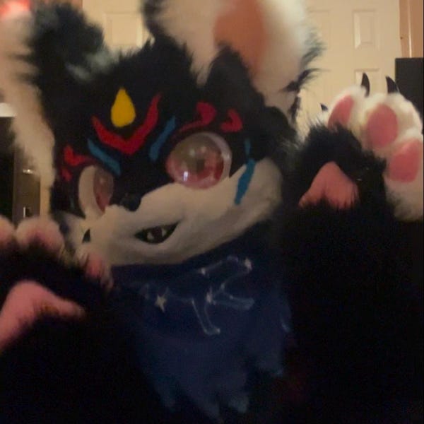 Grey Feet Paws Fursuit Kemono Toony Kigurumi Fursona Kawaii Outdoor ...