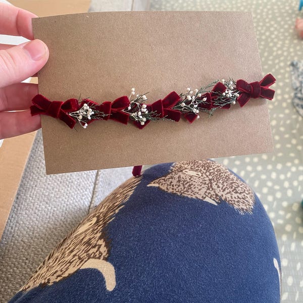 Boho Style Floral Halo - Newborn Photography Headband Props - Etsy