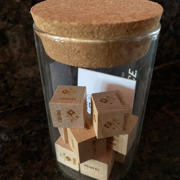 Foodie Dice® Seasonal Dinners Tumbler (original Edition) // Laser ...
