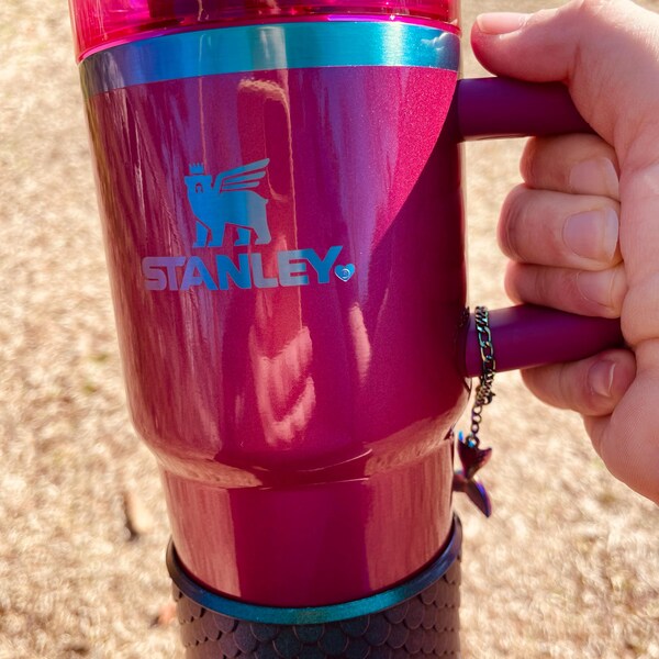 Shimmer Stanley Boot for Tumbler, Blueberry Milk Tumbler Accessories ...