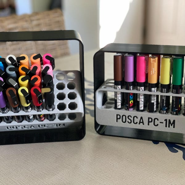 Marker Organizer for POSCA Paint Pens • 1M, 3M, 5M • Personalized Paint ...