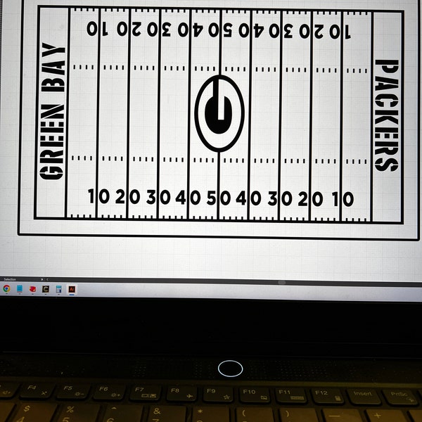 Football Field #2 SVG, Football Svg, Football Field Clipart, Football ...