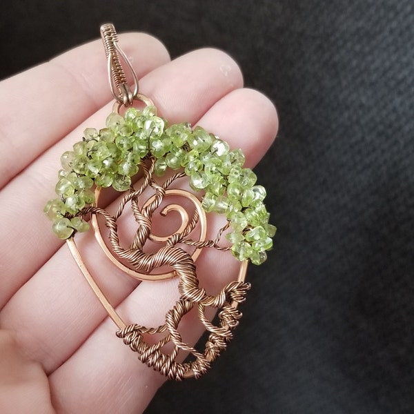 DIY Wire Wrap Tutorial, Tree of Life Pendant, Learn How to Wire Wrap ...