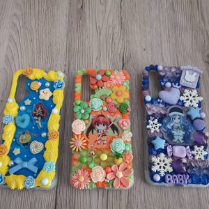 Decoden Phone CaseWhipped Cream Effect caseSamsung phone | Etsy