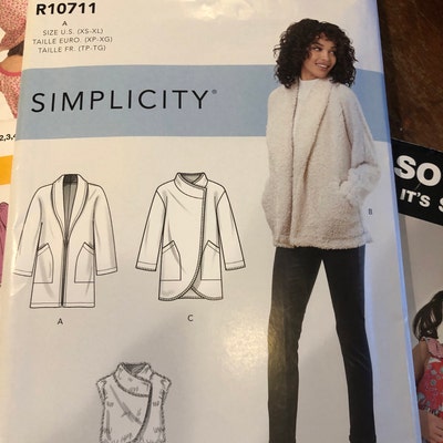 Uncut Simplicity Sewing Pattern 522 529 10711 8218 Womens Winter ...