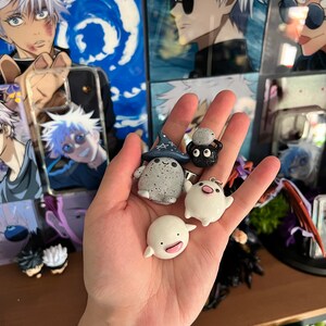 Red Fox Worry Stone Handmade Miniature Figurine Stress Relief Fidget ...