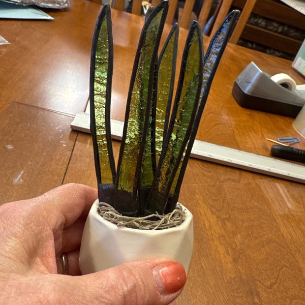 Stained Glass Lotus on Lily Pad - Etsy