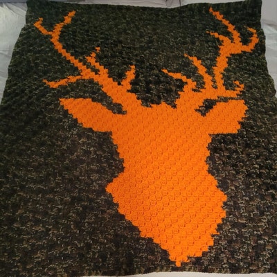 Smiley Face Afghan C2C Crochet Pattern, Written Row Counts, C2C Graphs ...