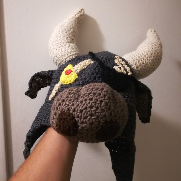 Bull Crochet Hat, 3d Crochet Animal Hat, Handmade Hat, Fun Hat, Winter ...