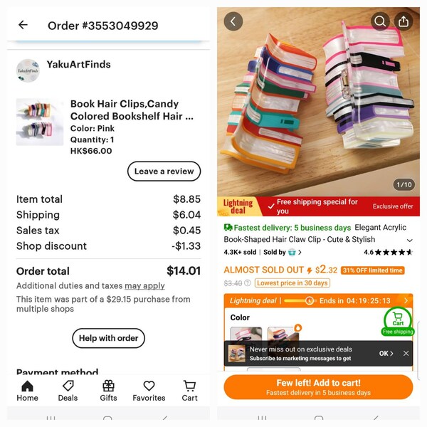 Cute Swallow Hair Claws,funny Swallow Hair Clips,acetate Hair Claws ...
