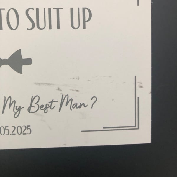 Personalised Best Man Gift, Groomsman Gift, Thank You for Being My Best ...