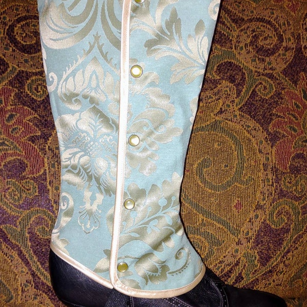 BLACK FRIDAY SALE Spats Reversible Boot Sherlock Holmes Gaiters Women ...