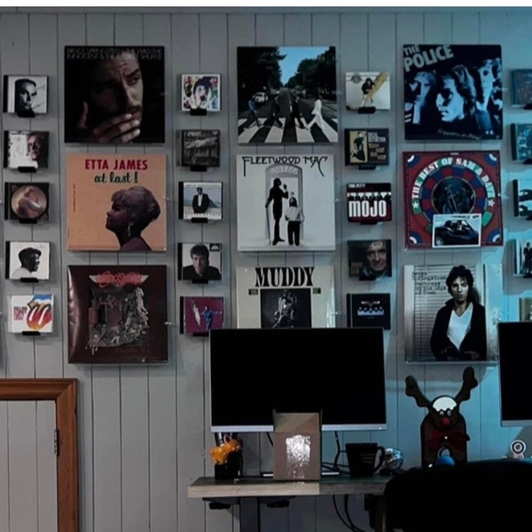 Compact Disc CD Display Wall Floating Mount Shelf - Etsy