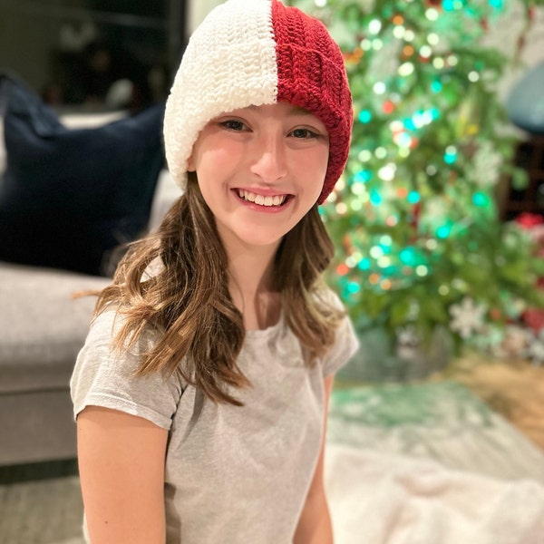 Icy Hot Crochet Beanie | Sunshinestitchco - Etsy