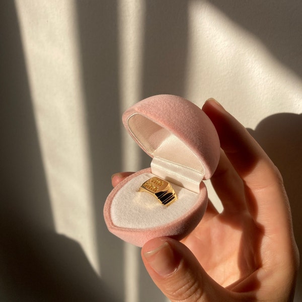 Peach Ring Box - Etsy