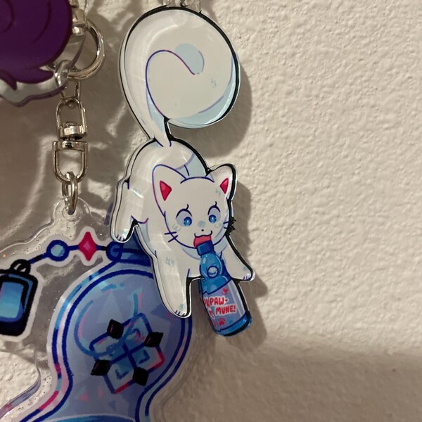 TADC / the Amazing Digital Circus Pomni Rainbow Keychain - Etsy