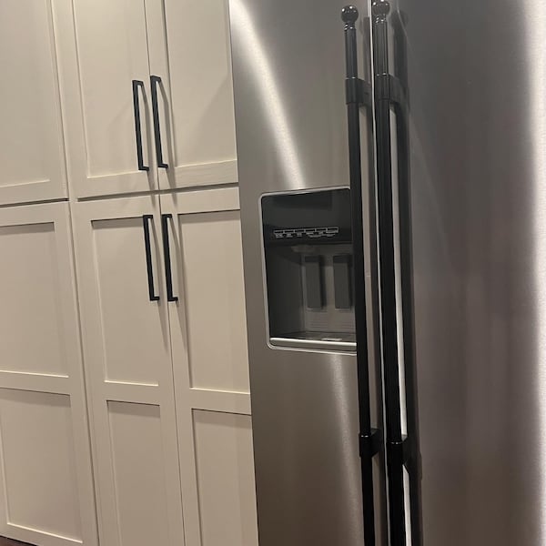 Stainless Steel and Brass Long Pull Handle Appliance Door Hardware ...