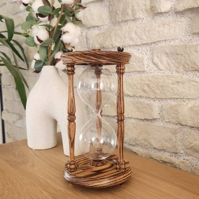 One Hour Hourglass, Just Married Ceremony ,wedding Gift,unity. - Etsy