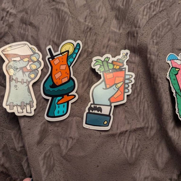 HALA KAHIKI 14 Oz Full Color Zombie Cocktail Glass! Classic Chicago ...