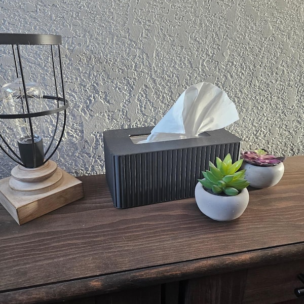 Rectangle Tissue Box Cover - Kleenex Box Cover - Tissue Holder - Modern ...