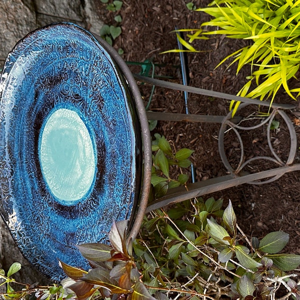 Outdoor Solar Ceramic Fountain//made in USA - Etsy
