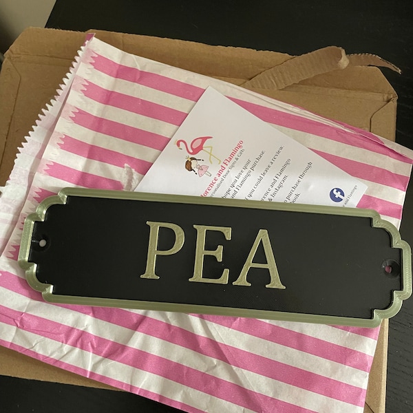 Personalised Stable Door Name Plate | Classic Design | Stall Door Sign ...
