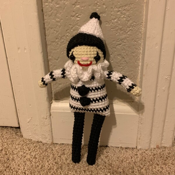 Amigurumi Crochet Pierrot Clown Pattern Digital Download - Etsy