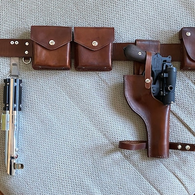 ESB Luke Skywalker Inspired Belt and Holster Rig - Etsy