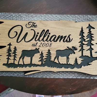 Custom Outdoor Wood Signs Personalized Farmhouse Decor Welcome Sign ...
