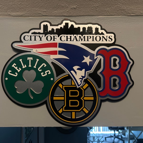 Boston Sports Teams Combo Wall Décor Small. - Etsy